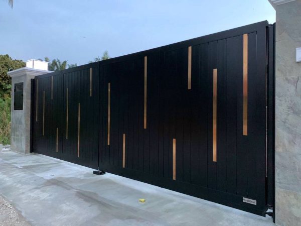 SCS Doors - Aluminium Trackless Auto Gate | Auto Gate Design | Autogate ...